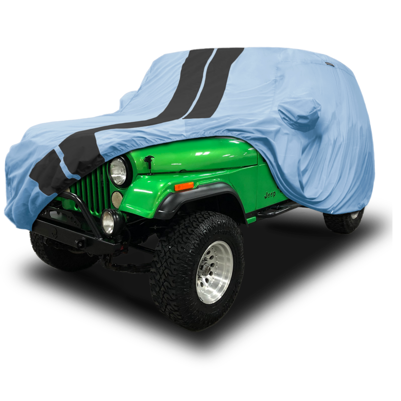 Jeep CJ-5, CJ-6, CJ-7 1954-1986 Gray Black Pro Series SUV Cover – iCarCover